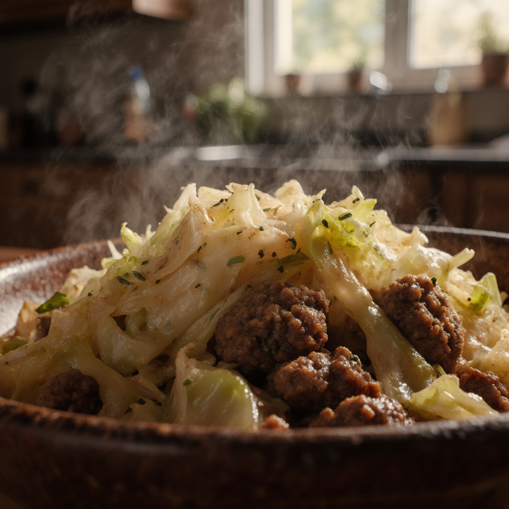 Rezept Spitzkohl mit Hackfleisch: Einfaches Familienessen